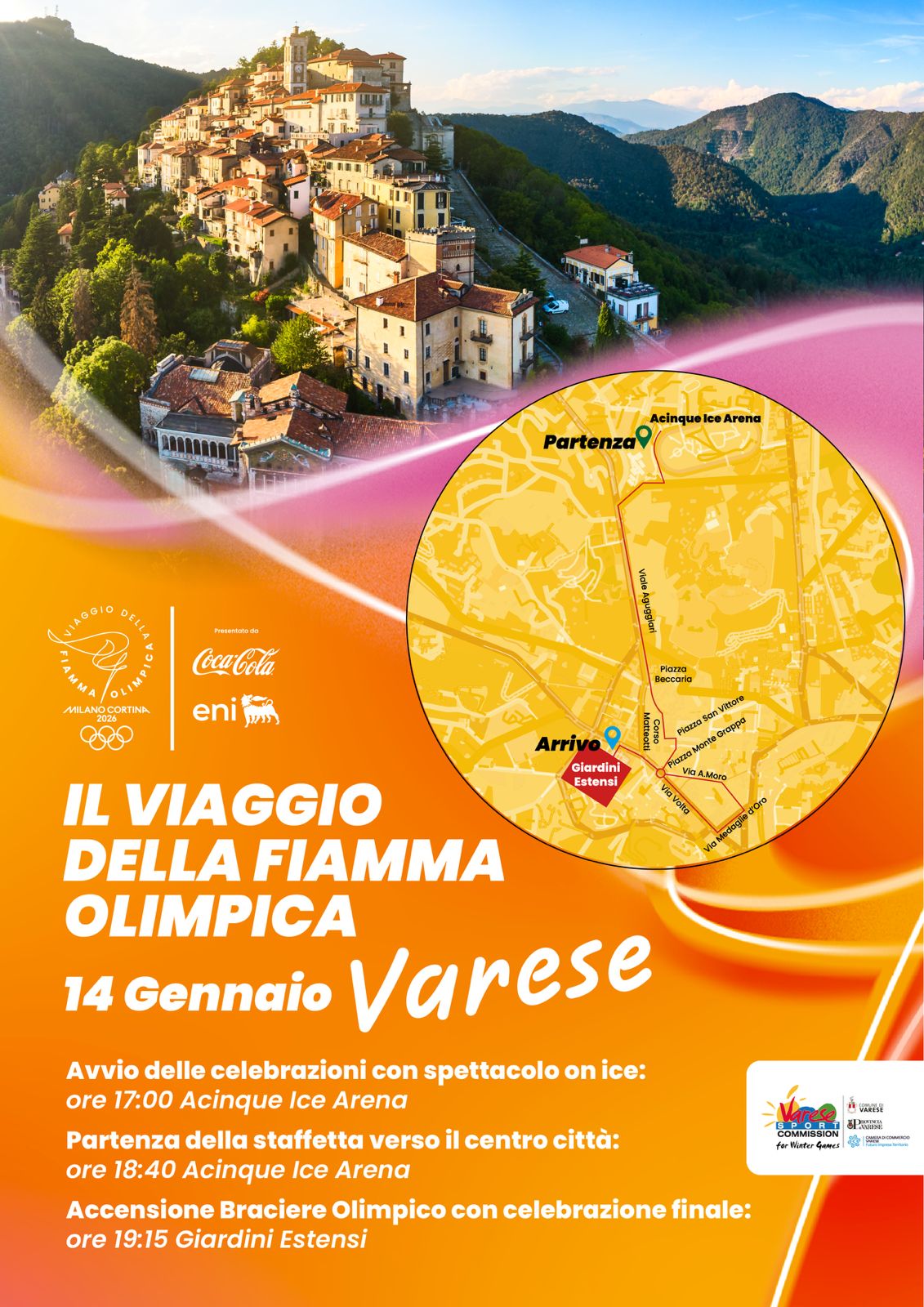 Olimpiadi e Paralimpiadi – Percorso Fiamma Olimpica in Lombardia | Anci ...