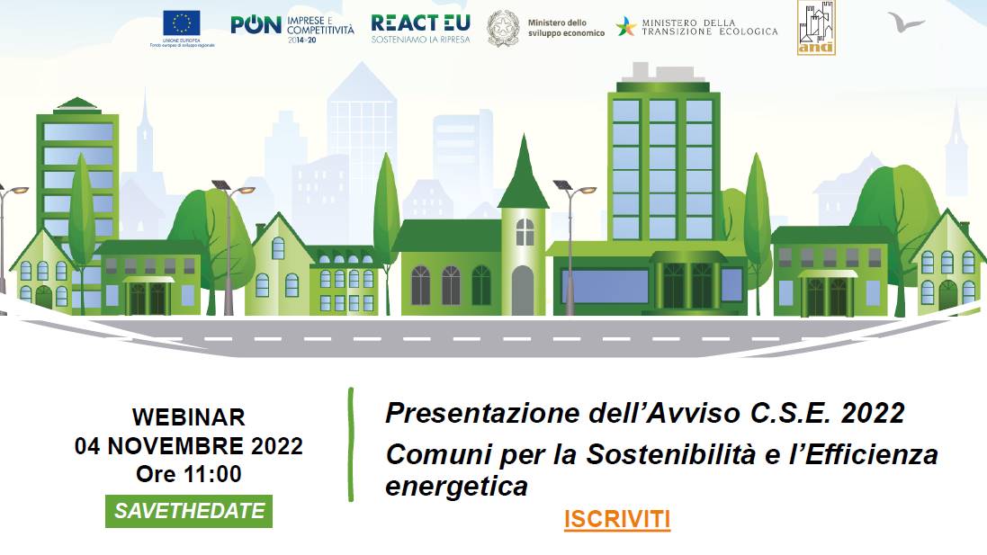 Comuni per la Sostenibilità e l'efficienza energetica 2022 | Anci Lombardia
